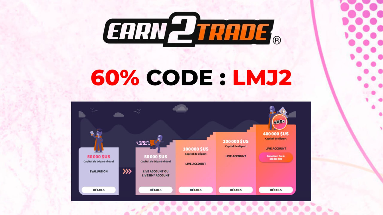 Page d'Accueil de LMJ Trading